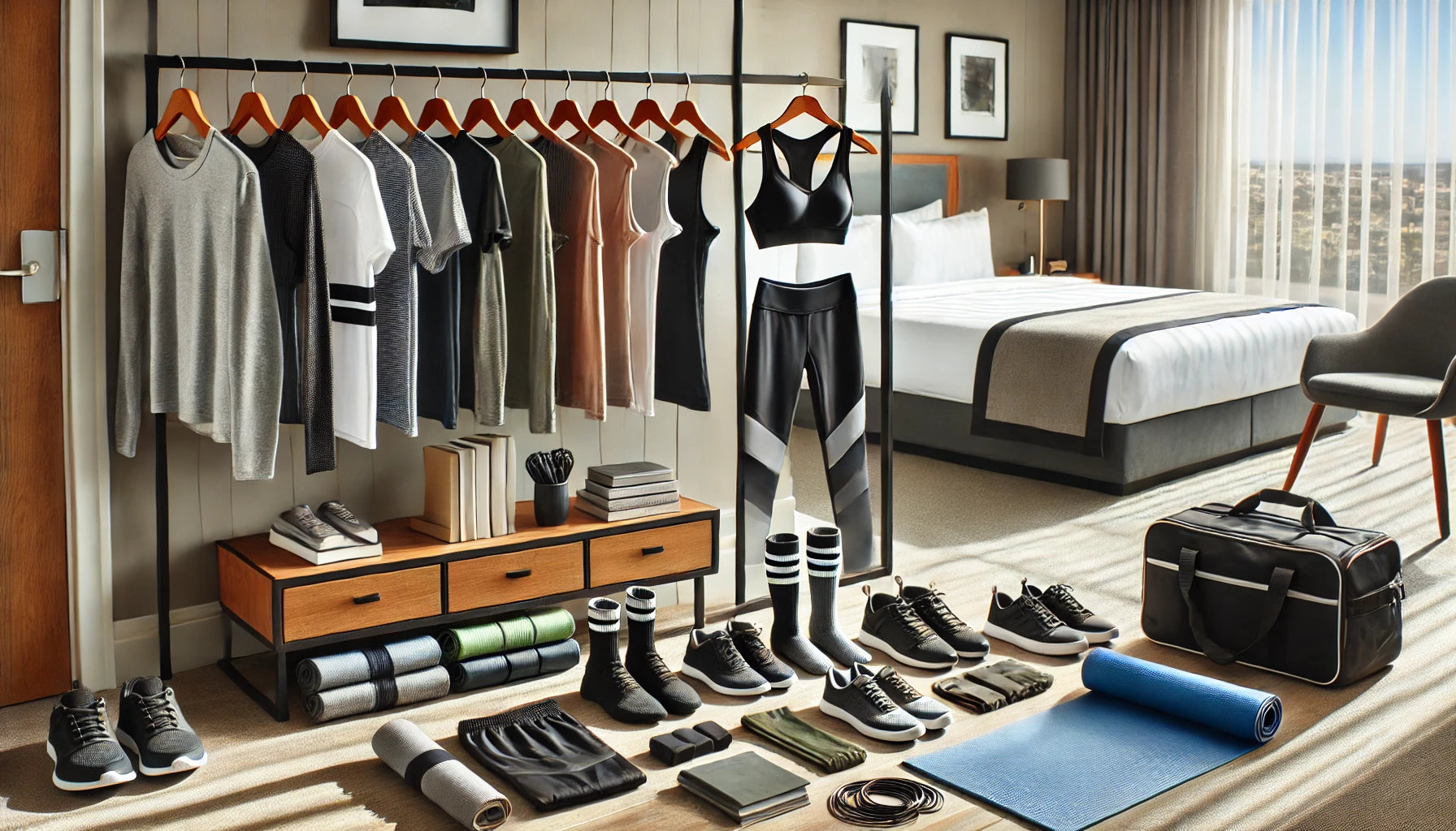 Essential Fitness Apparel for Effective Hotel Room Workouts