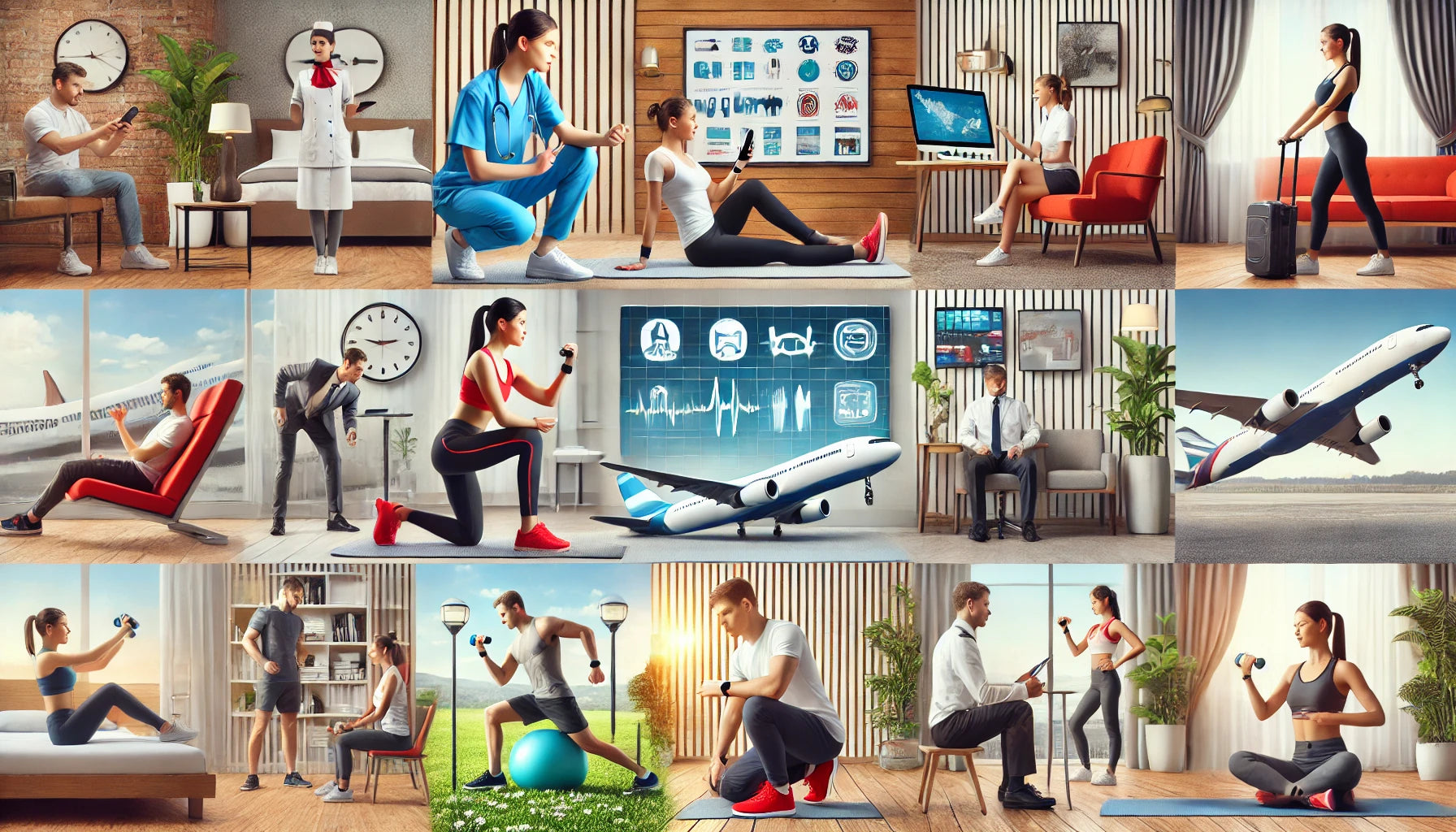 Fitness 24: The Best On-the-Go Workout Routines for Travel Nurses and