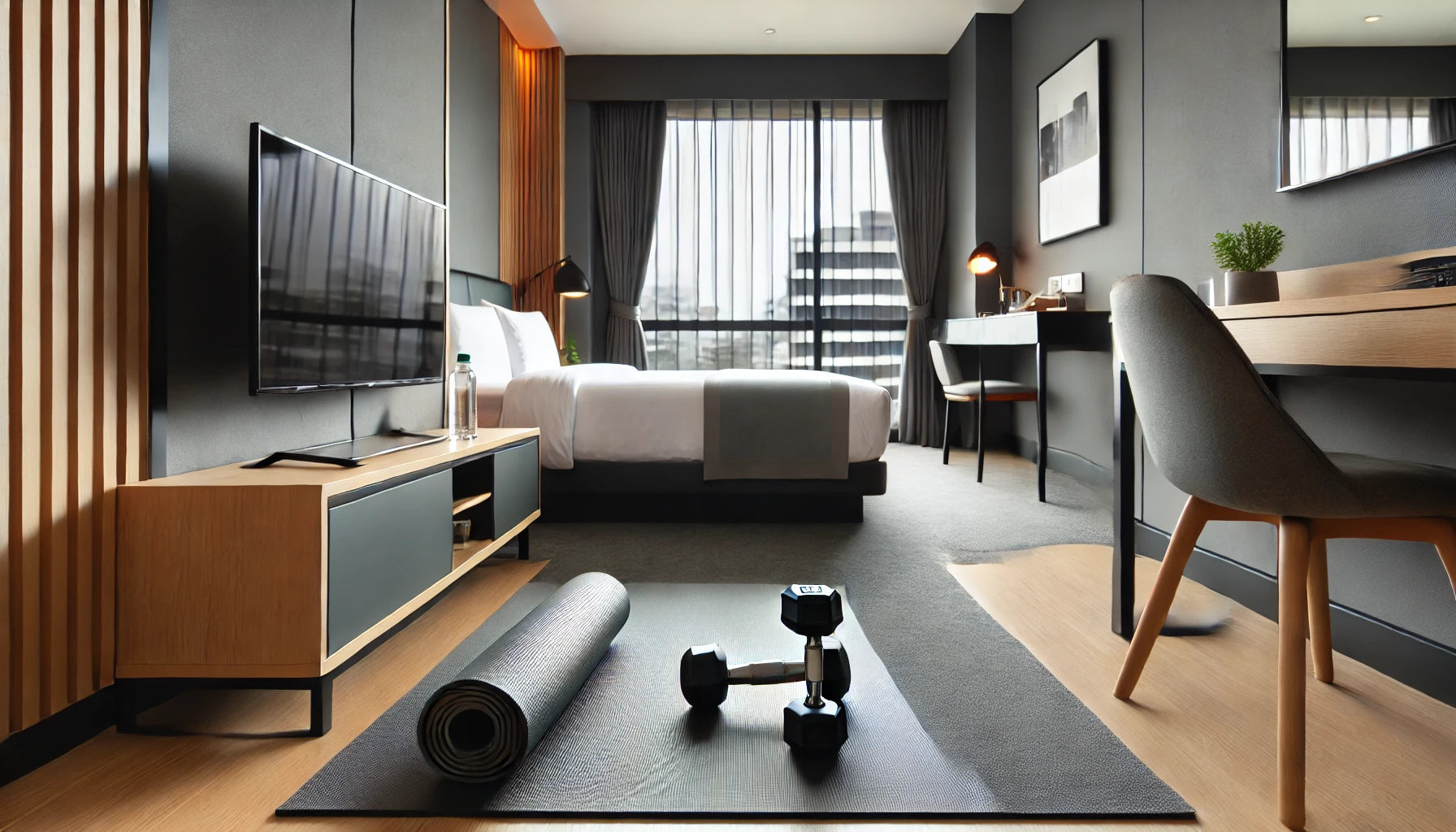 Fitness One: The Ultimate Workout Guide for Traveling Professionals